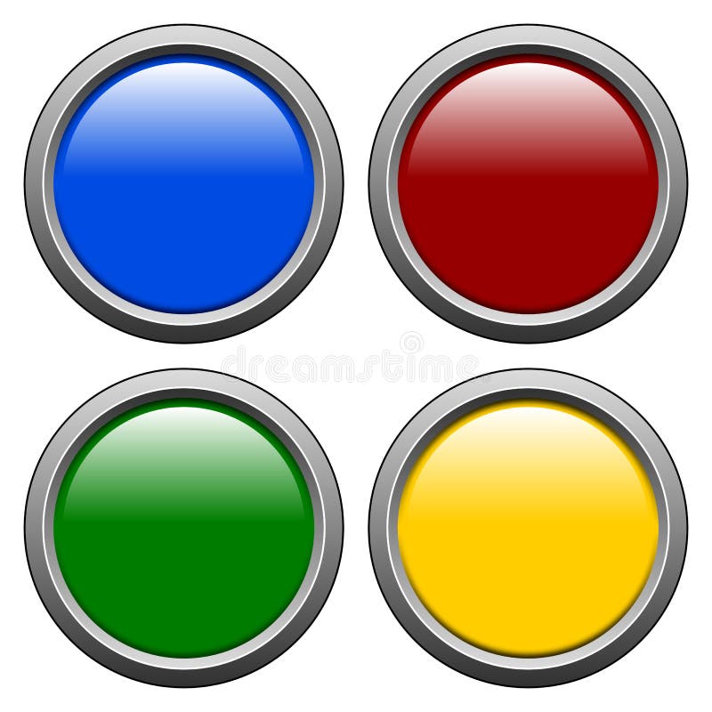 Round Buttons [1] stock illustration. Illustration of buttons - 6084870