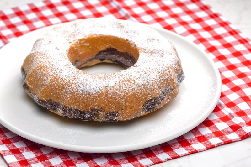 Round Cake Called Babovka in Czech Stock Photo - Image of cooked ...