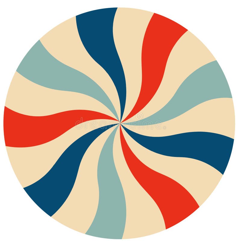 Round Candy in Vintage Style Stock Vector - Illustration of lollypop ...