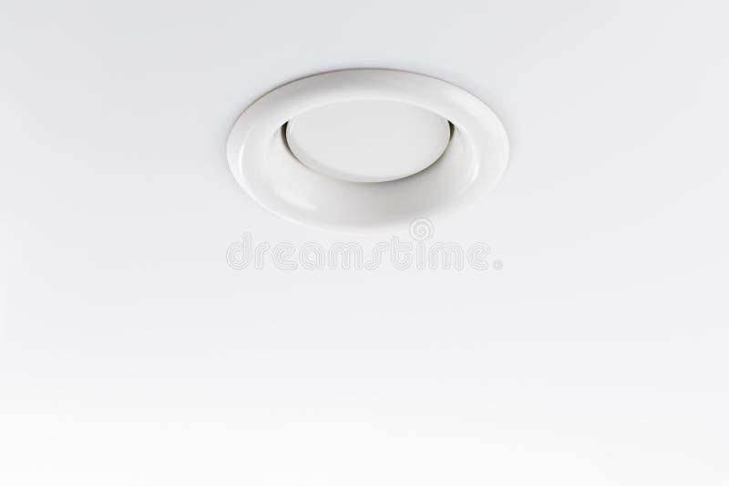 Round Ceiling Diffuser for Ventilation System, Close-up View Stock ...