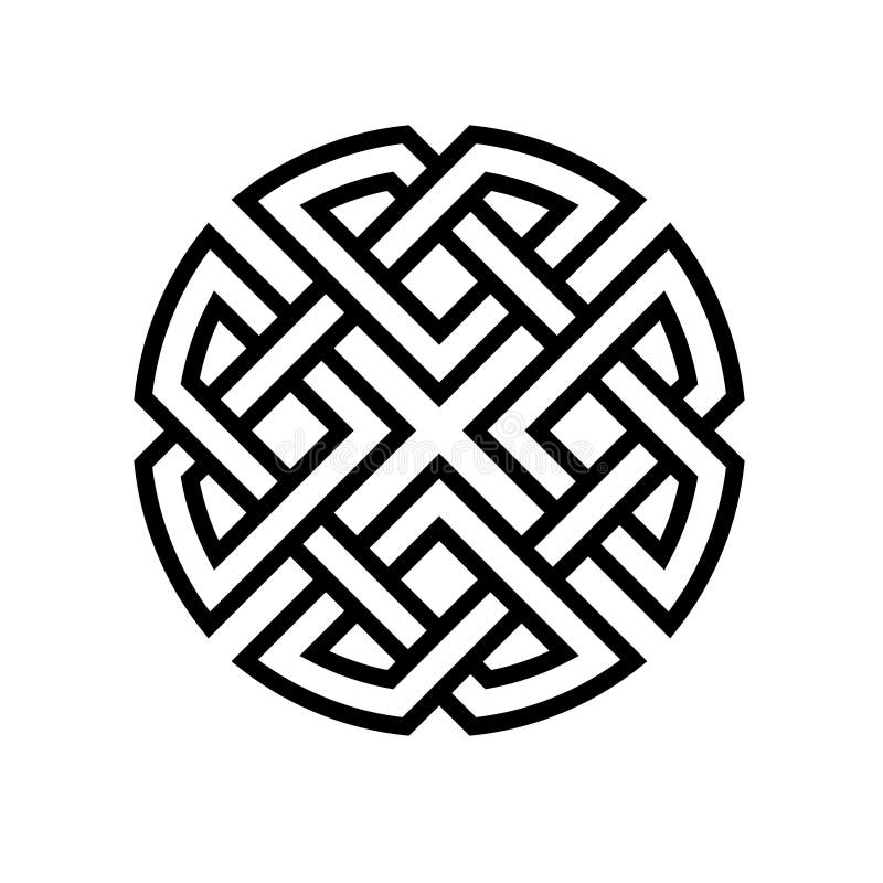 Celtic Knot Rune Bound Hearts Infinity Vector Symbol Sign of Eternal ...