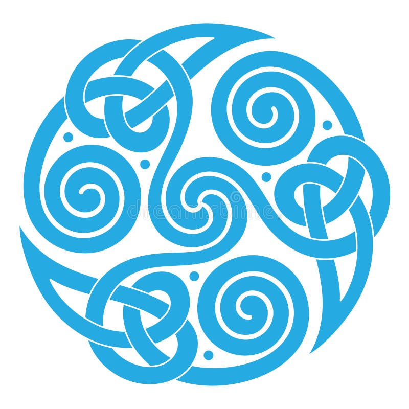 Round Celtic Knots stock vector. Illustration of ornament - 24711230