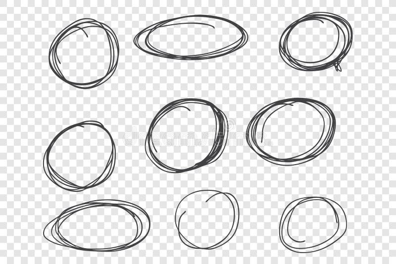 Scribble Frames, Lines and Dots Texture Backgrounds Vector Collection. Stock Vector ...