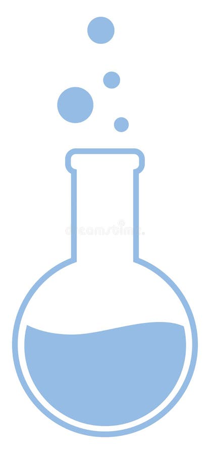 Chemical bottle vector stock illustration. Illustration of icon - 123716230