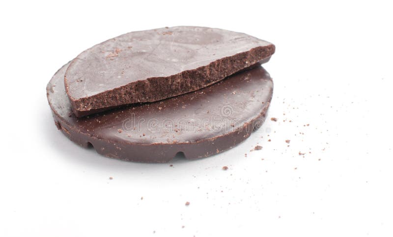 Chocolate Round Form Candies Stock Photo - Image of delight, closeup ...