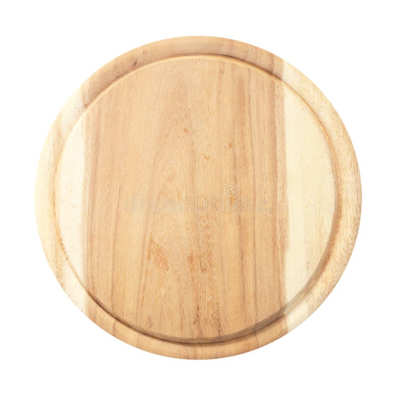 Round wooden cutting board stock image. Image of background - 16425785