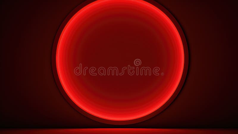 Round Circle Red Background Stock Illustration - Illustration of color ...