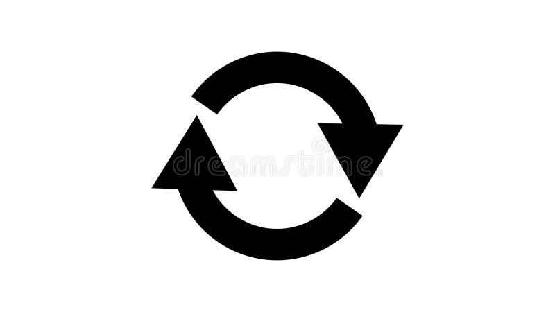 Round Arrows Pointing Animation Doodle Stock Video - Video of round ...