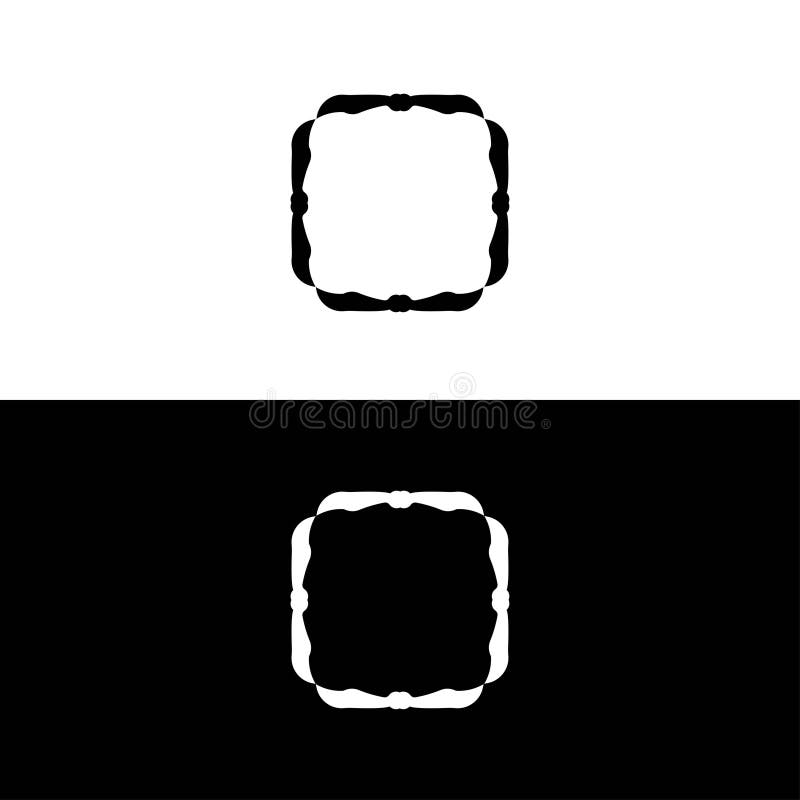 Round Circular Banner Frames, Borders . Circle Icon Logo Stock Vector ...