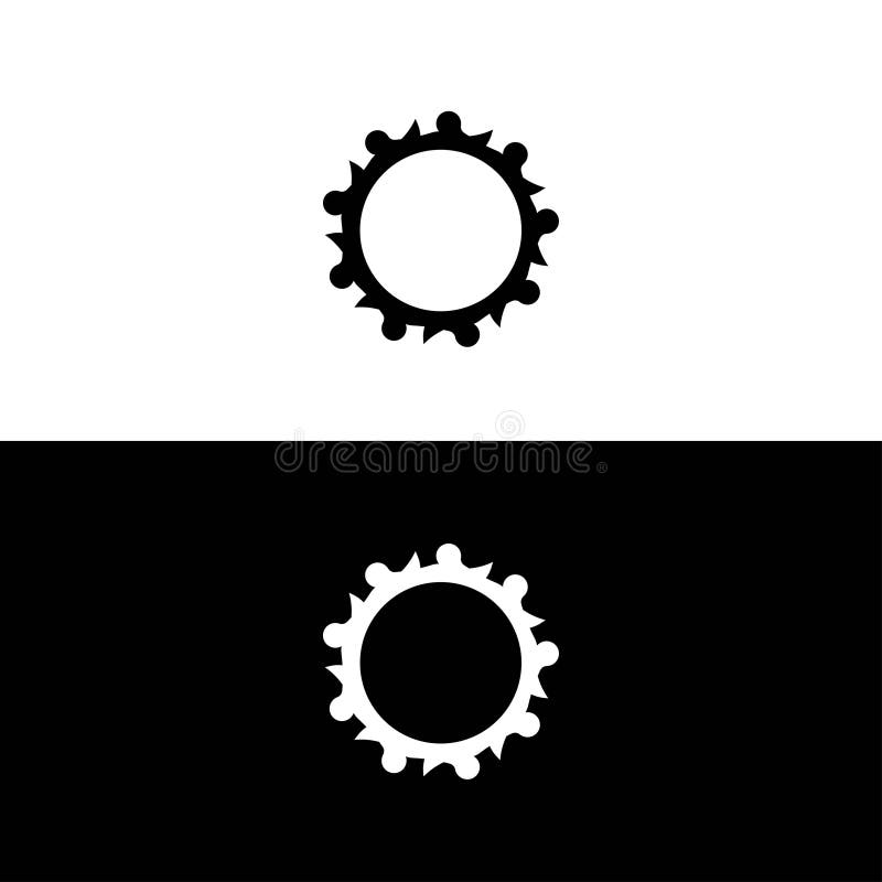 Round Circular Banner Frames, Borders . Circle Icon Logo Stock Vector ...