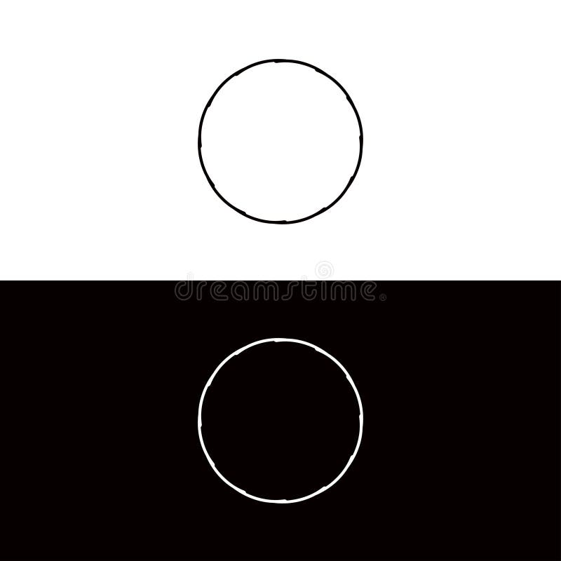 Round Circular Banner Frames, Borders . Stock Vector - Illustration of ...