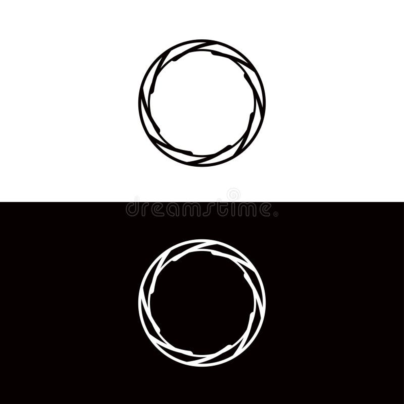Round Circular Banner Frames, Borders . Stock Vector - Illustration of ...