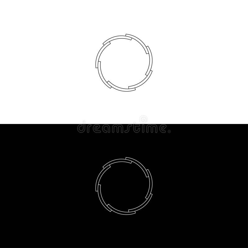 Round Circular Banner Frames, Borders . Stock Vector - Illustration of ...