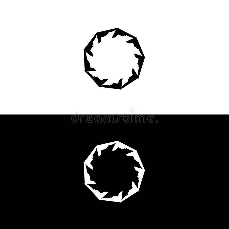 Round Circular Banner Frames, Borders . Circle Vector Stock Vector ...