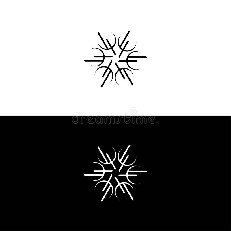 Round Circular Banner Frames, Borders Circle Vector Logo Template Stock ...