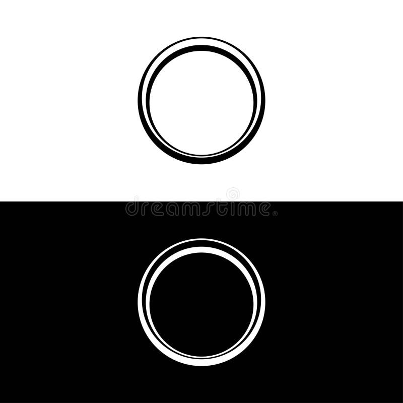 Round Circular Banner Frames, Borders, Stock Illustration ...