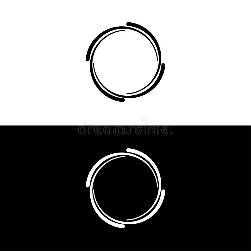 Round Circular Banner Frames, Borders, Stock Illustration ...
