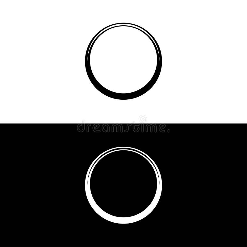 Round Circular Banner Frames, Borders, Stock Illustration ...