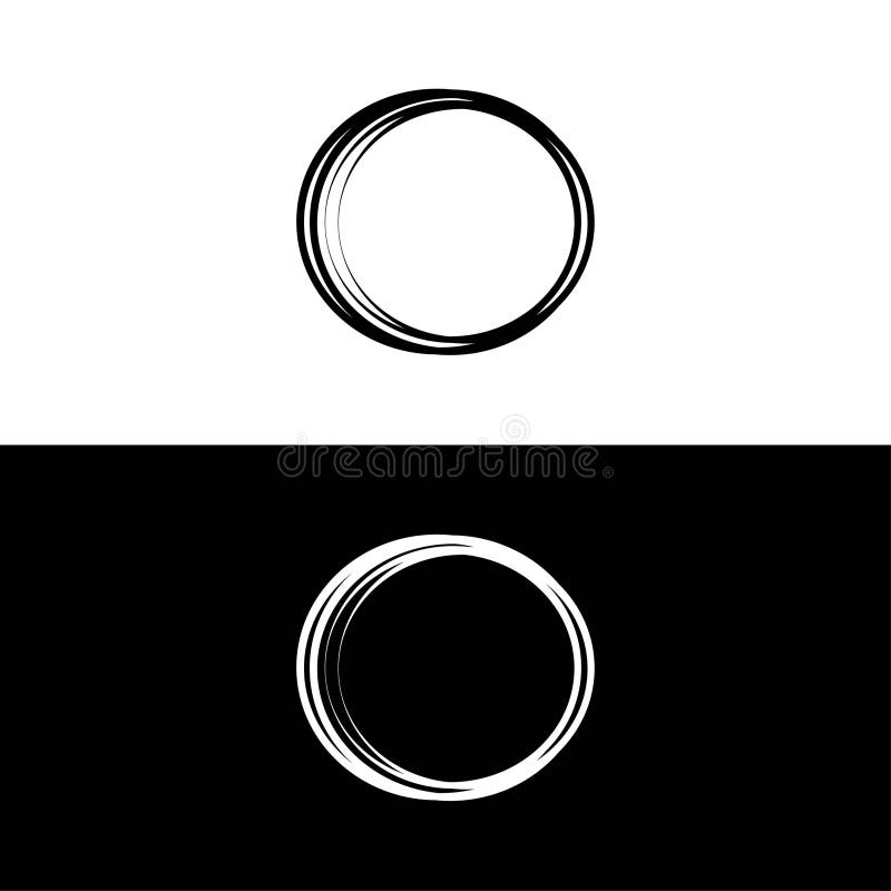 Round Circular Banner Frames, Borders, Stock Vector - Illustration of ...