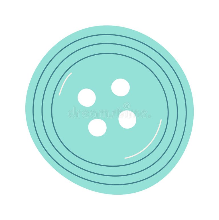Round Clothes Button stock vector. Illustration of round - 274830372
