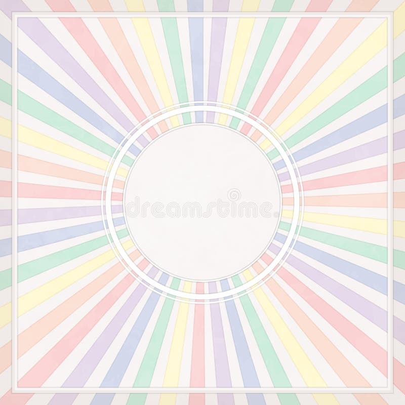 Round colored frame stock vector. Illustration of birthday - 34482506