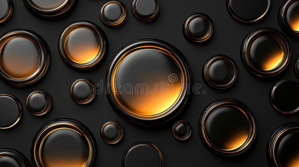 A Round Container is Leaking Liquid Black Sauce, Forming a Glossy and ...