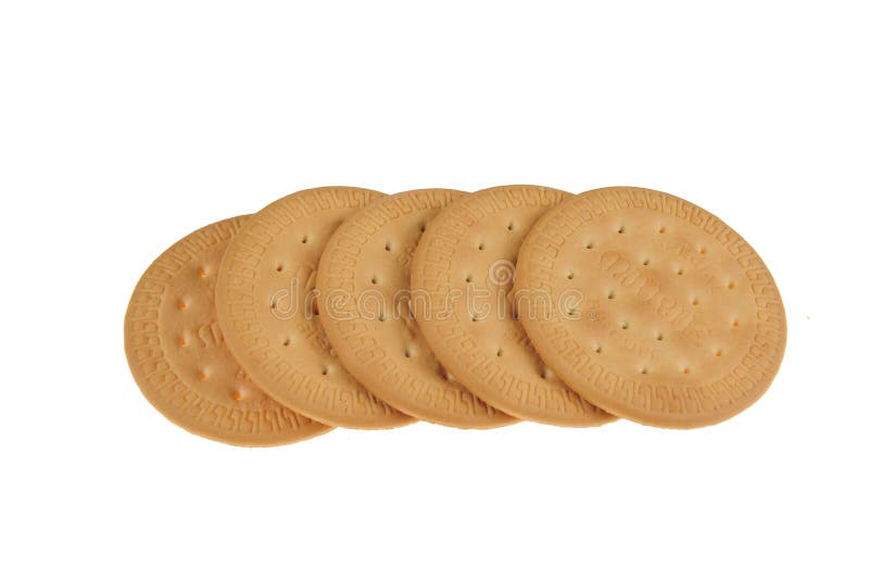 Round Cookies of Different Colors Stock Photo - Image of filled, round ...