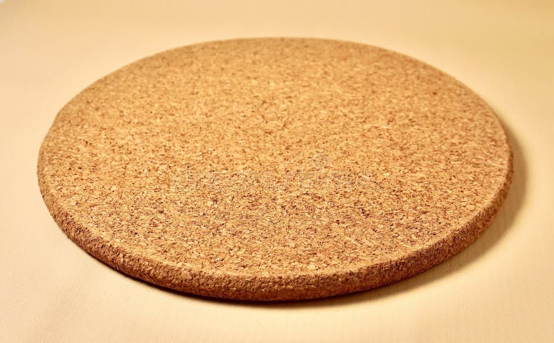 Round Cork Mat Coaster Horizontal Background Stock Photos - Free ...