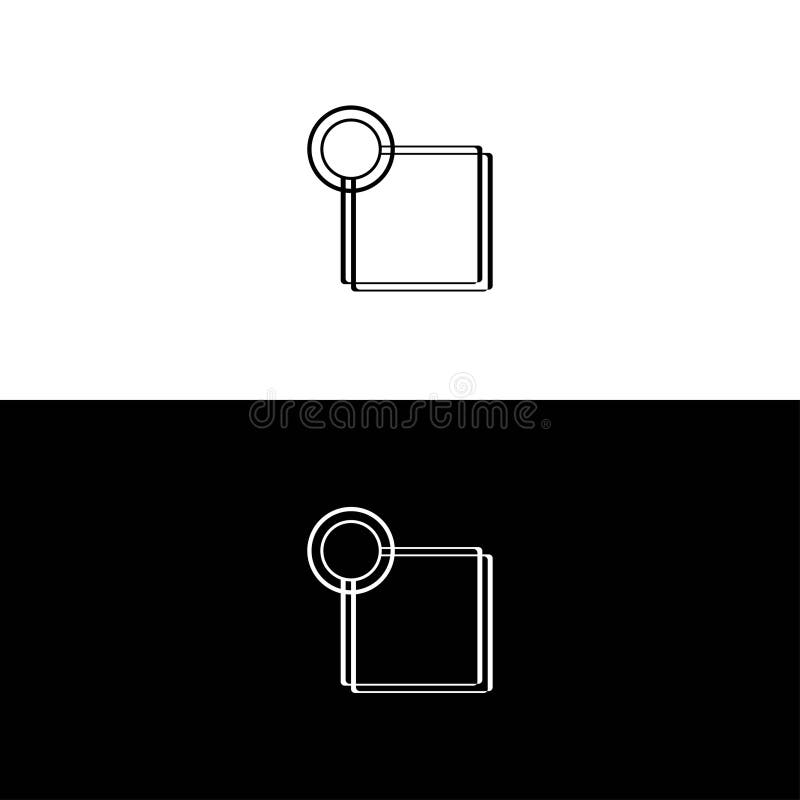 Round creative vector logo stock vector. Illustration of leadership ...