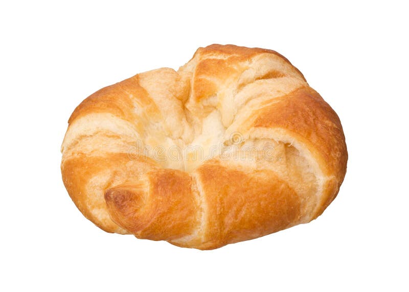Round Croissant stock photo. Image of breakfast, croissant - 268547800