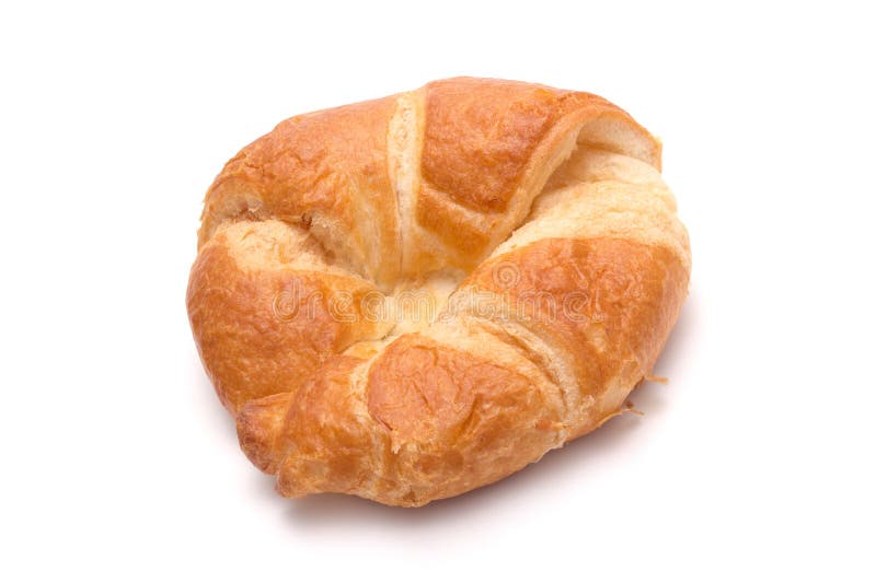 Round Croissant stock photo. Image of croissant, french - 272957516