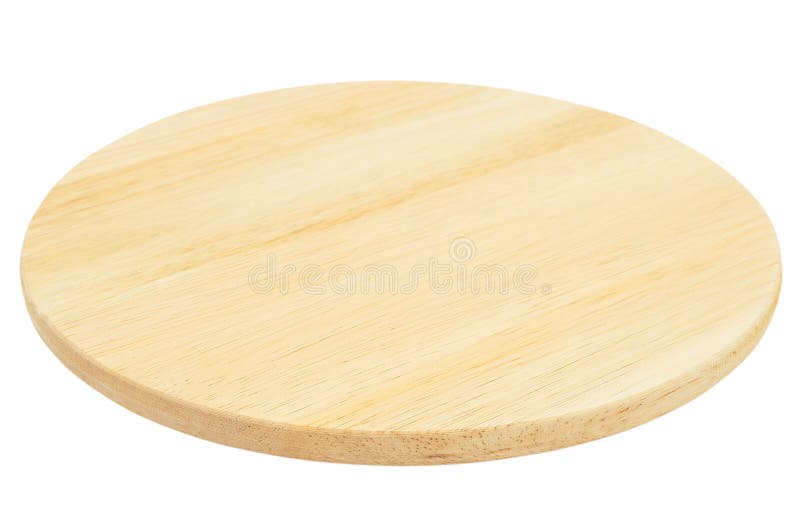 Round cutting board stock image. Image of plank, cook - 24669345