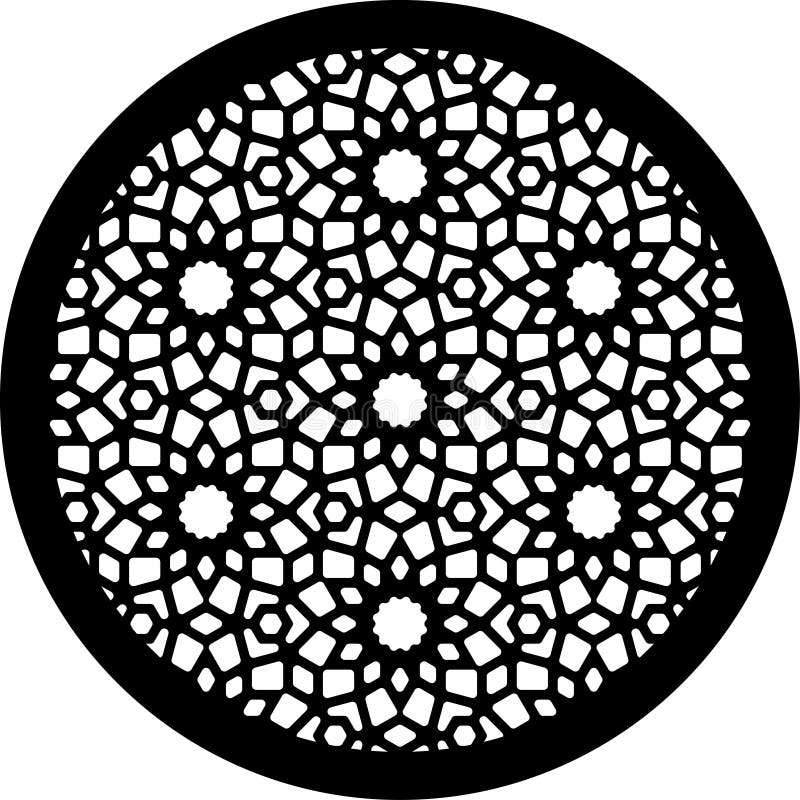 Round Decorative Coaster Design. Laser Cut Coaster. Laser Cutting Panel ...