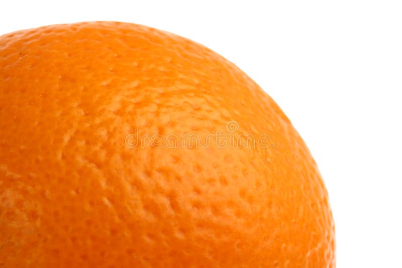 Round Delicious Orange Isolated on White Stock Photo - Image of diet ...