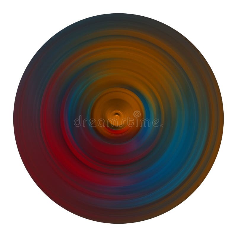 Round Digital Wall Tiles Decor Design Stock Illustration - Illustration ...