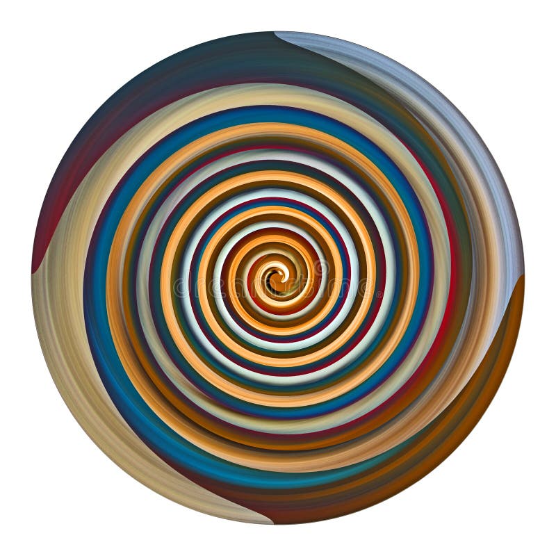 Round Digital Wall Tiles Decor Design Stock Illustration - Illustration ...