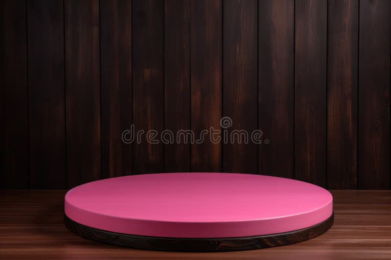 Round Display Podium for Mockup . Product Advertisement Stock Photo ...