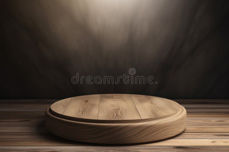 Round Display Podium for Mockup . Product Advertisement Stock Photo ...