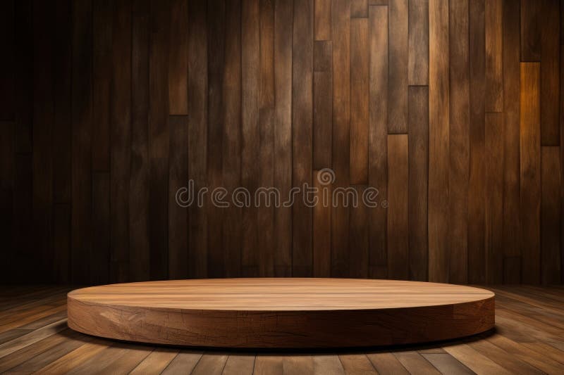 Round Display Podium for Mockup . Product Advertisement Stock Photo ...