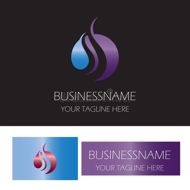 Round drop water log stock vector. Illustration of pictogram - 82862370