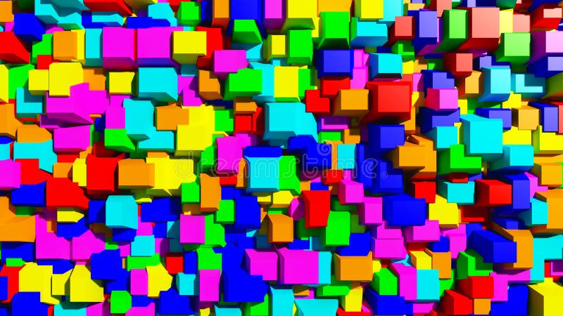 Round edges cubes stock illustration. Illustration of pattern - 64253876