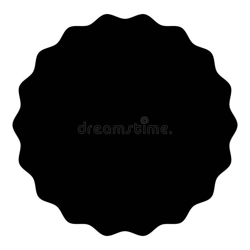 Circle Edge Wavy Stock Illustrations – 359 Circle Edge Wavy Stock ...