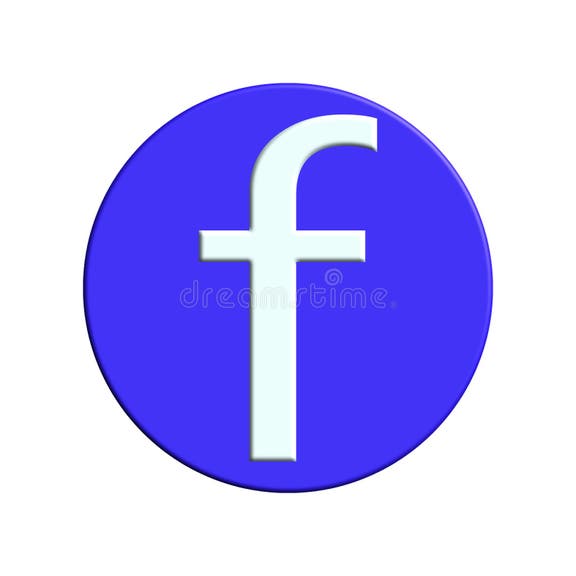 Round Facebook icon editorial image. Illustration of network - 341640235