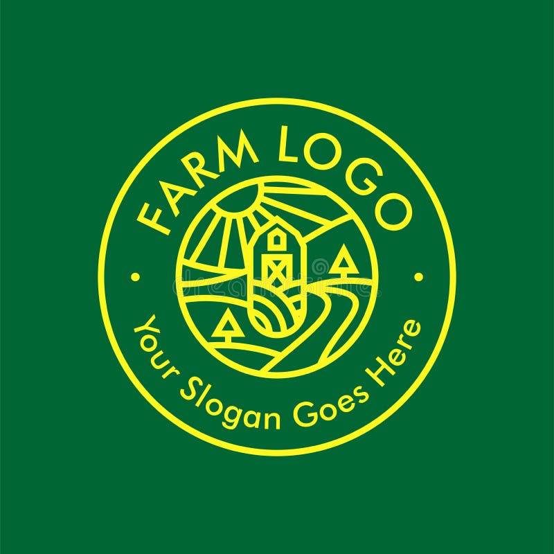 Round Signage Farm Stock Illustrations – 102 Round Signage Farm Stock ...