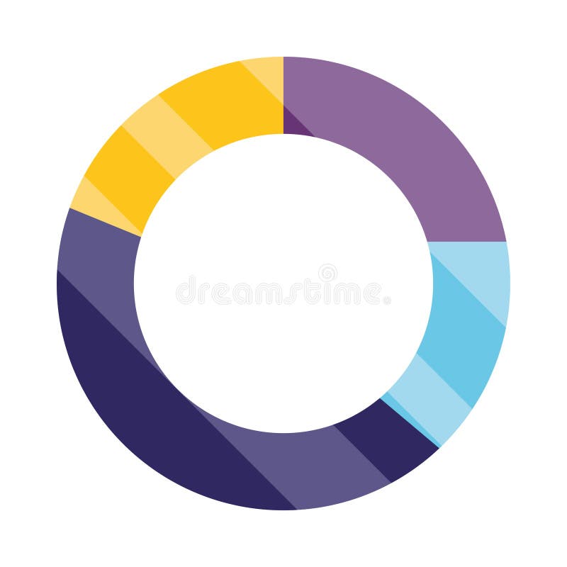 Round financial chart stock vector. Illustration of money - 222341097