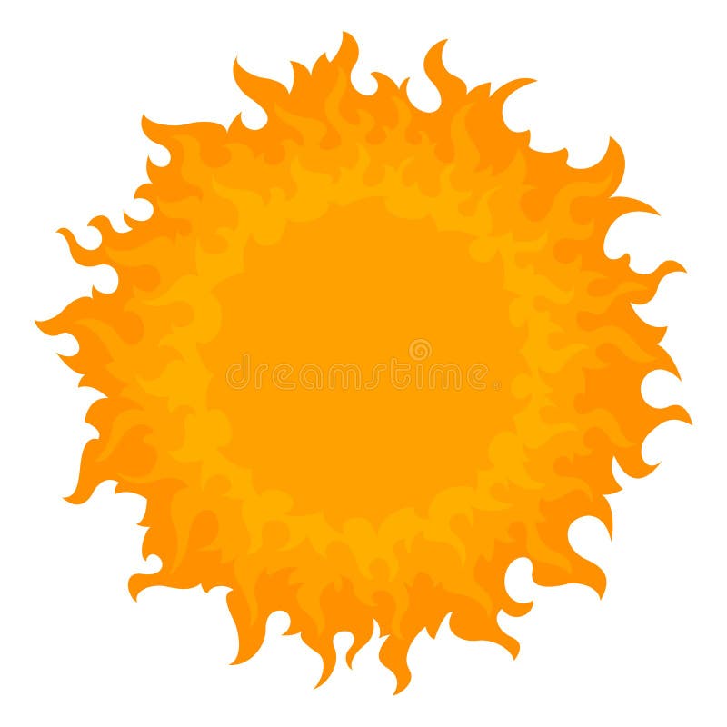 Round fire frames stock vector. Illustration of frame - 172288670