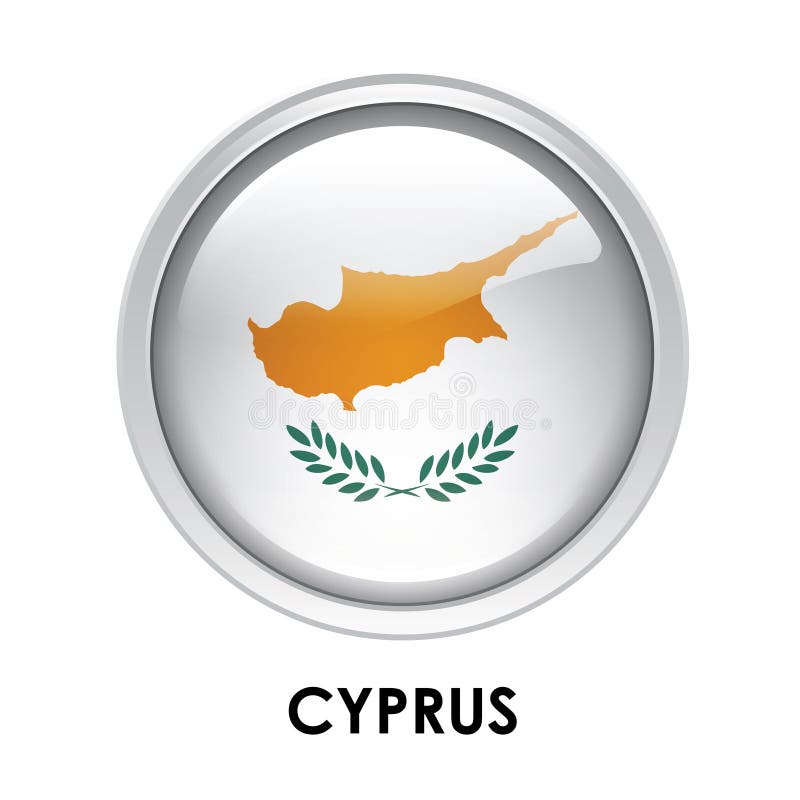 Cyprus Flag Round Stock Illustrations 996 Cyprus Flag Round Stock