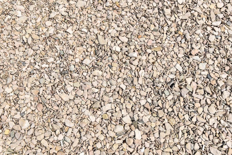 Round and Flat Pebble Stone Stock Image - Image of gravel, heap: 58100999