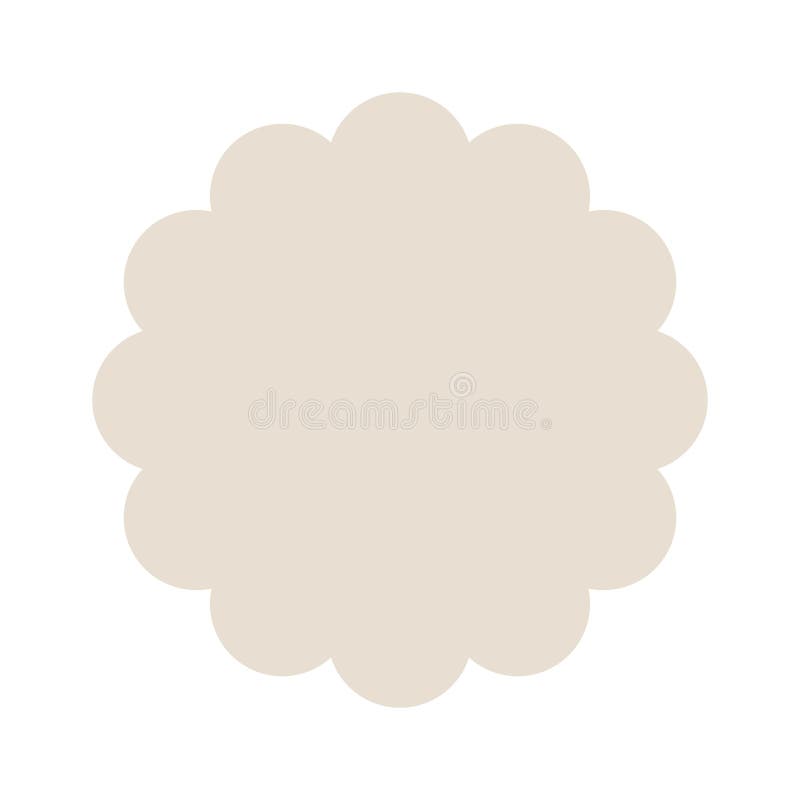 Round Flower Figure stock vector. Illustration of floral - 275428691