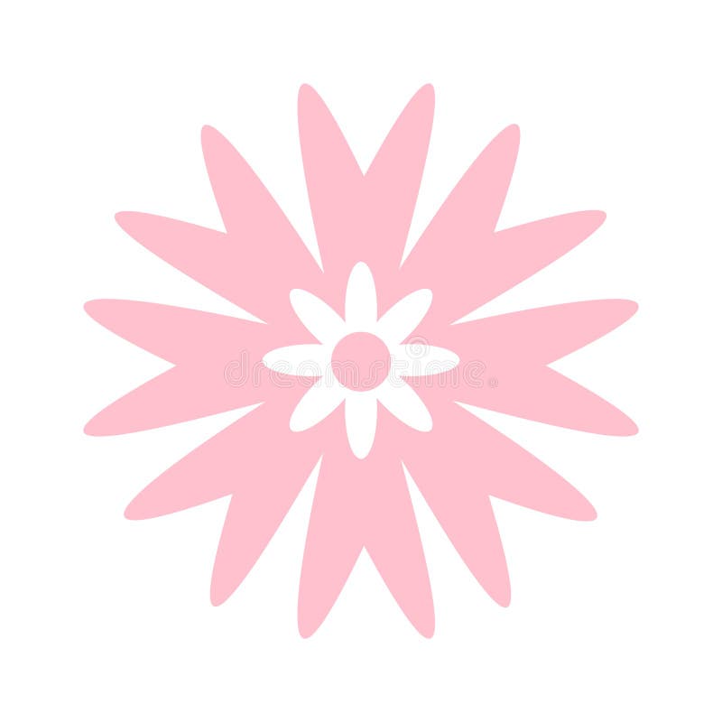 Round Flower Figure stock vector. Illustration of symbol - 275432302